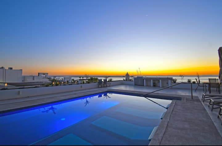 Departamento Y Alberca Espectacular Vista Al Mar - La Paz