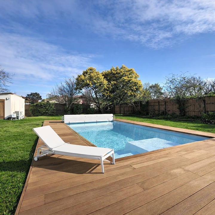 Maison Familiale Avec Piscine à Gujan-mestras - Gujan-Mestras