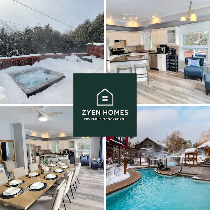 Private Ski Chalet W/ Hot Tub & Mountain Views - Collingwood