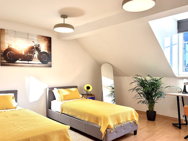 Newcityhome-3 Zi-spacious Apartment Harley-kaßberg - Kapellenberg