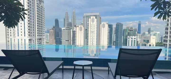Klcc View Facilities | Netflix | Couple Stay 1br - Kuala Lumpur