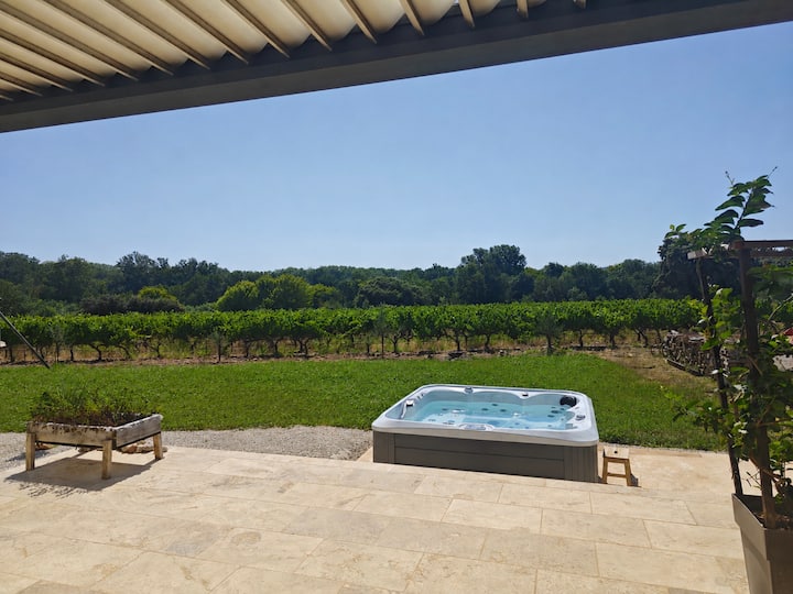Villa De Charme Avec Jacuzzi, Rivière à Pied - Clermont-l'Hérault