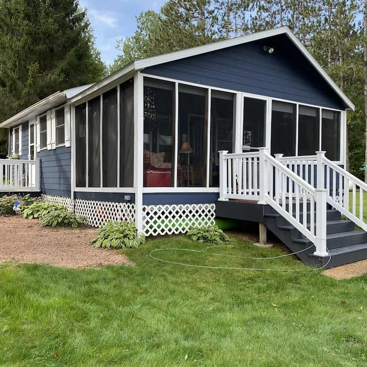 Whispering Pines - Blue Gill Cabin - Day, WI