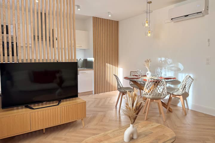 T2 Design Terrasse • Clim • Netflix - Mulhouse