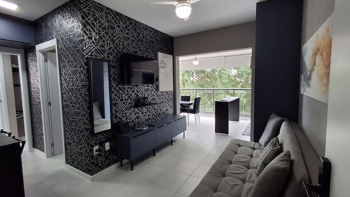 Flat 409, 7km Airport Com Suíte, Piscina E Garagem - Guarulhos