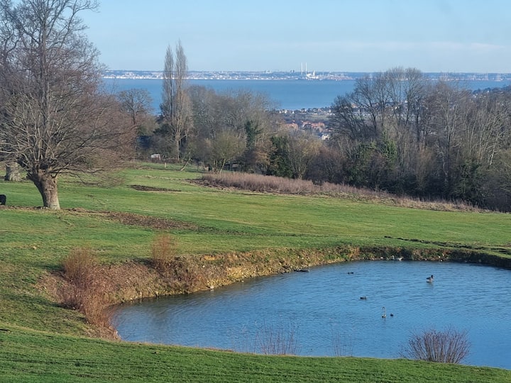 ÉLégante Propriété Vue Mer, Piscine 3,5h De Nature - Houlgate