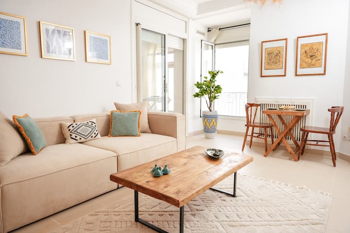 Spacieux Appart Cosy Au Cœur De La Marsa - Marsa