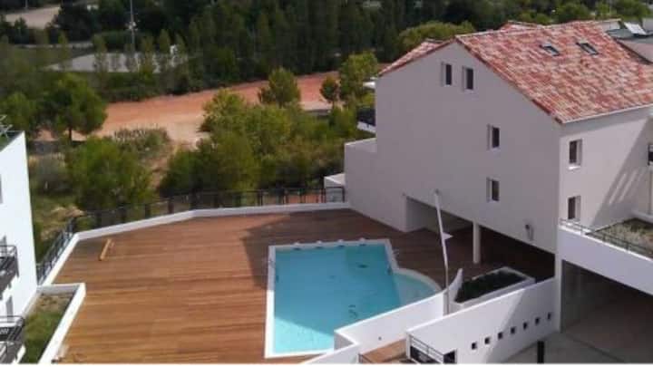 Superbe Appart 45m2 Avec Piscine Et Terrasse - Martigues