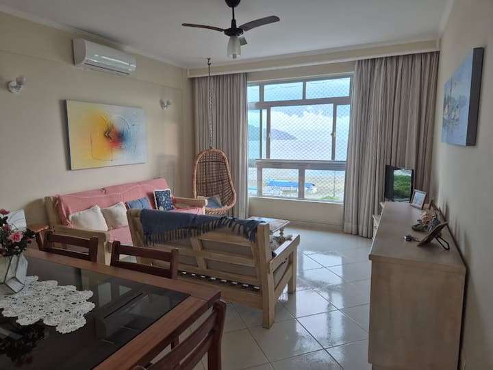 Apartamento De Frente Para O Mar Em Santos - Sp - Santos, Brasil