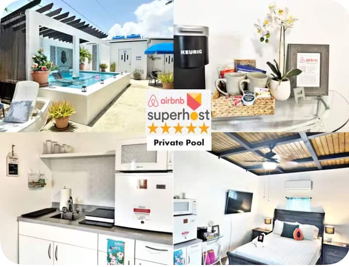 Poolside Tropical Retreat • 5 Min To Jobos Beach - Isabela
