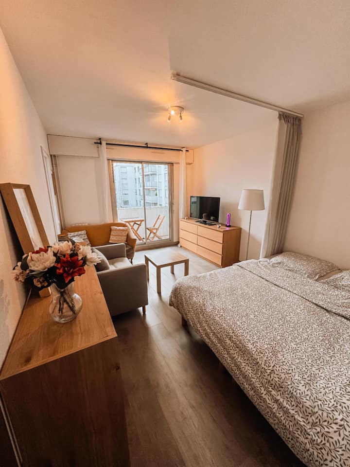 Studio Lumineux – Quartier Saint-charles, Biarritz - Biarritz