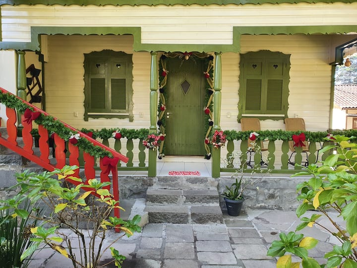 Cabana 3 Quartos Para Até 7 Pessoas, Aceita Pet - Gramado