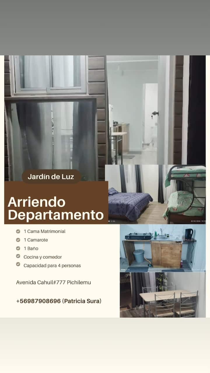 Cabaña Jardín De Luz - Pichilemu