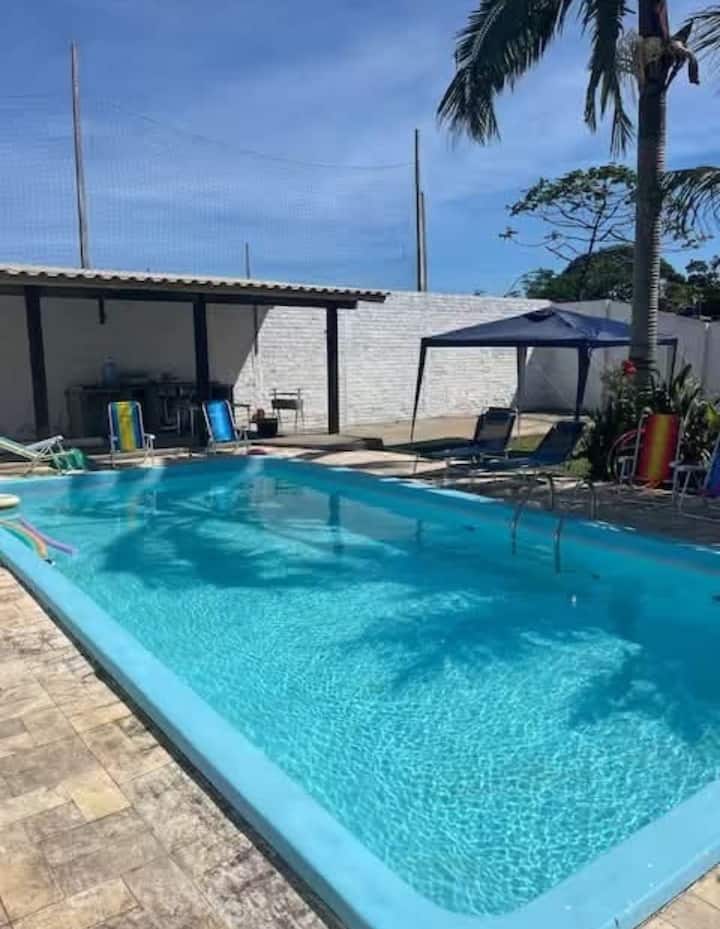 Casa Com Piscina A 650m Da Praia - Imbituba