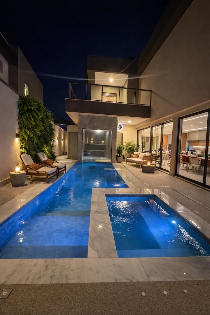 Casa Perfeita Para Carnaval Com Piscina E Spa - Belo Horizonte