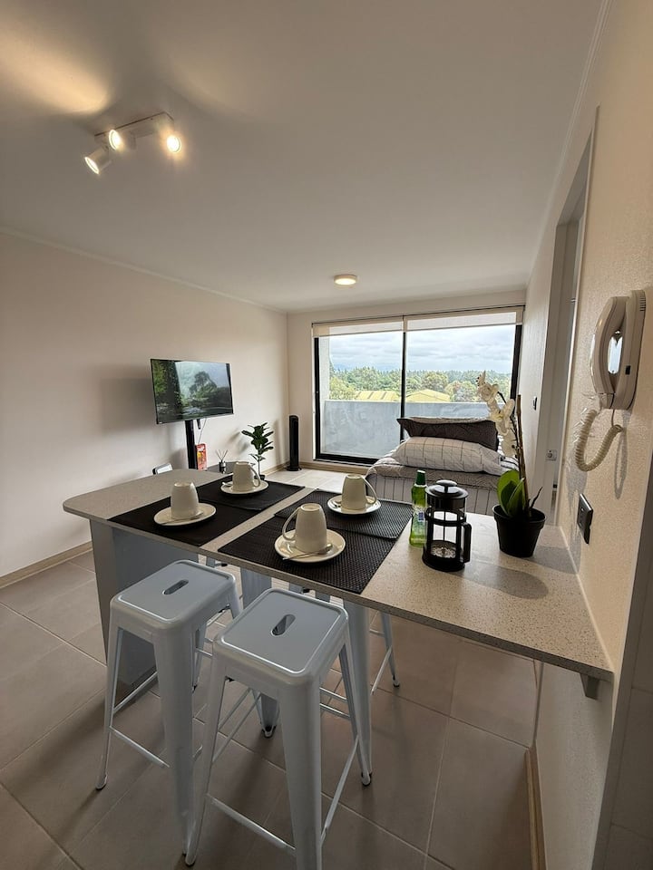 Cómodo_equipado_estacionamiento_wifi - San Pedro de la Paz