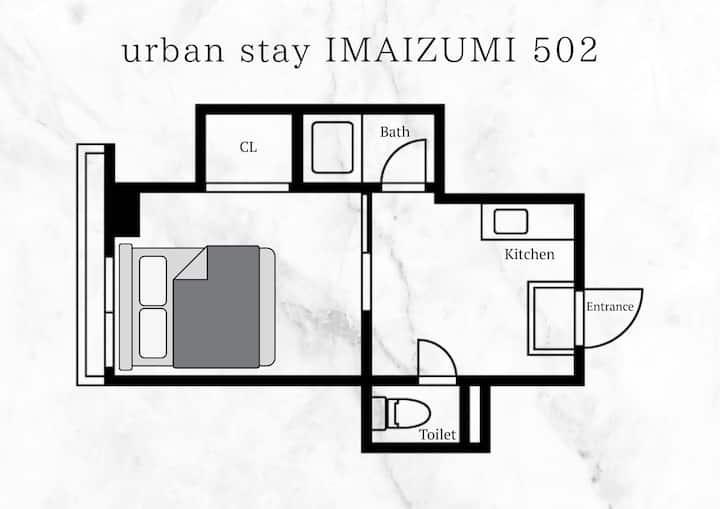 Urban Stay Imaizumi 502 | 5 Min To Tenjin Station - Fukuoka
