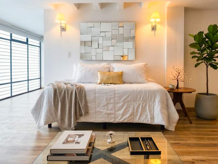 Céntrico Depto. Entero|estacionamiento Privacidad - Puebla