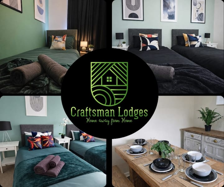 Charming 3-bdr 5 Bds Hinkley |Guests 5| Free Wi-fi - Bridgwater