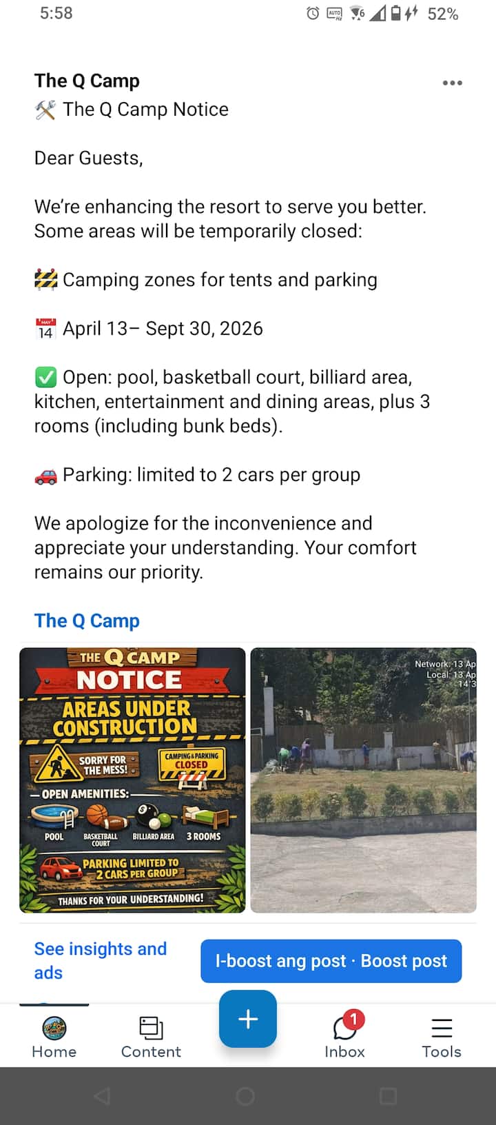 The Q Camp Is A Private Resort Located In Tanay - Tanay