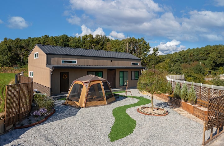 캠핑의낭만과 펜션의 편리함을 한번에, 글램핑 리송캠프 - 여흥동