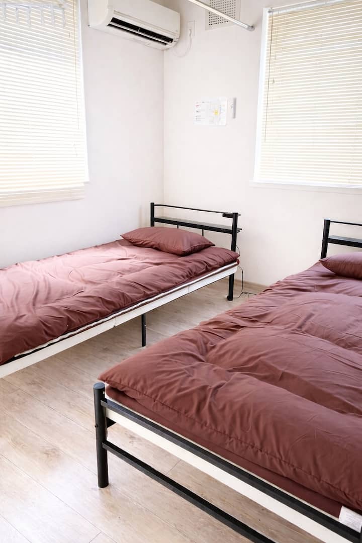 青森駅から徒歩15分！ 洗濯機・調理器具完備の、居心地の良いシンプルな1dk206号室 - 青森市