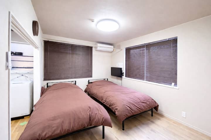 青森駅から徒歩15分！ 洗濯機・調理器具完備の、居心地の良いシンプルな1dk　203号室 - Aomori