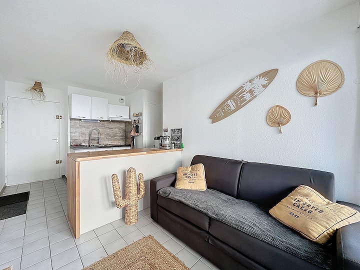 T2 Vue Mer, Terrasse 20m² Et Piscine De Résidence - Plage de la Corniche - Sète