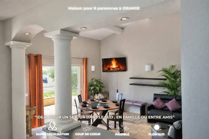 •Maison Pour 8 Personnes à Orange• - Orange