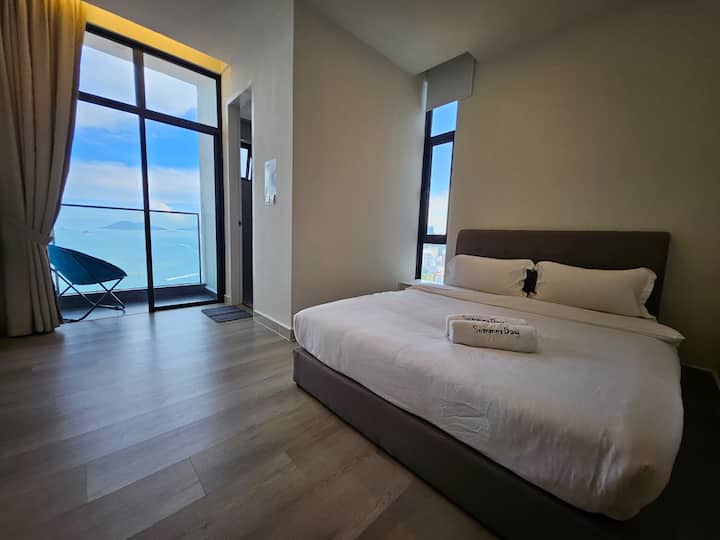 #218 Summer Seaview Suites @ City Centre - Kota Kinabalu