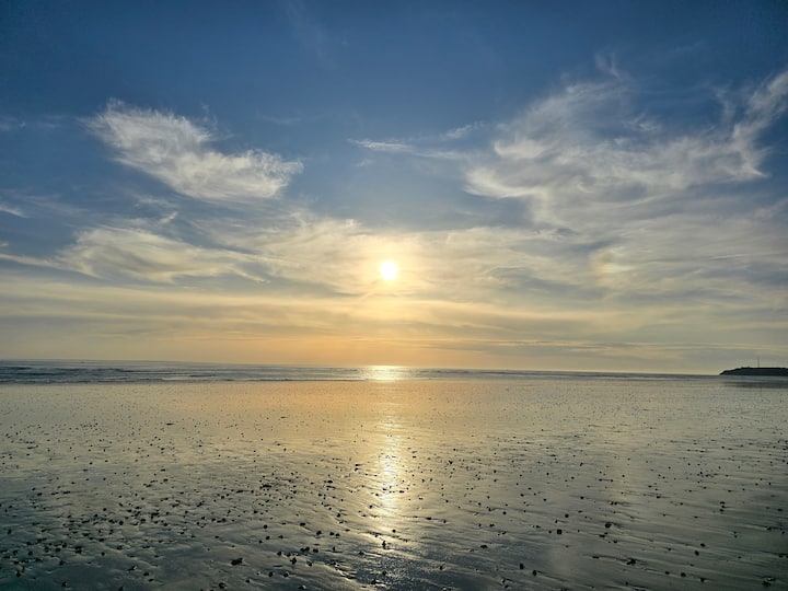 Le Panorama Face à La Mer Et à Jersey - Portbail