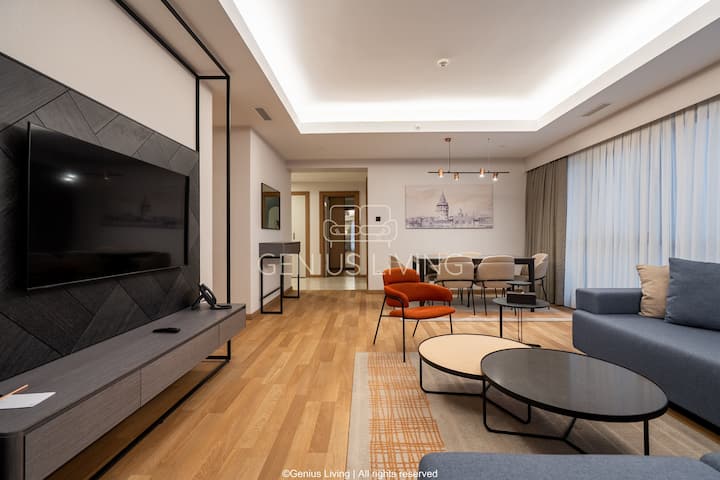 Lyra | Contemporary Designed 3br Apt.| Maslak 1453 - Estambul