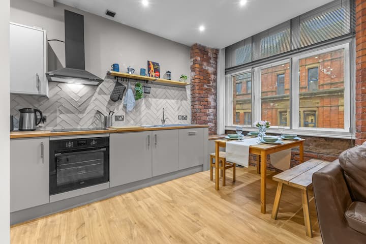 Central King Bed Flat In The Heart Of The City - Piccadilly Station - Manchester