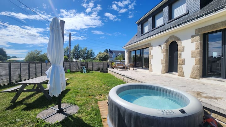 Maison Entre Plage (15min à Pied) Et Campagne. - Étel