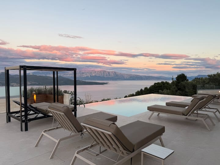 The View - 

Private Elevated Luxury - Lefkada