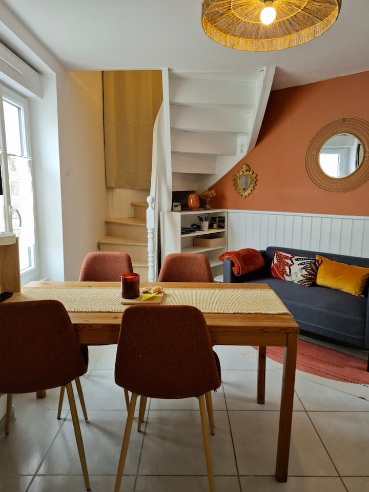 La P'tite Maison à 50m De La Mer, Centre Bourg - La Bernerie-en-Retz