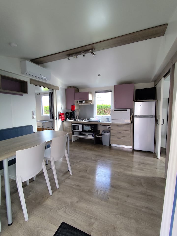Mobil-home Pmr Climatisé Camping 5* - Île d'Oléron