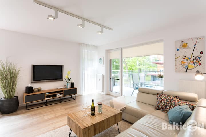 3-room Apartment-outdoor Pool, Sauna, Gym - Kołobrzeg