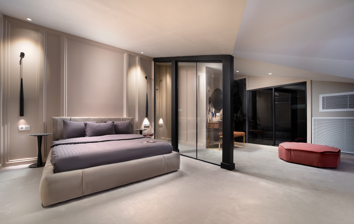 Suite penthouse en la azotea con jacuzzi privado en Taksim - Hoteles en ...