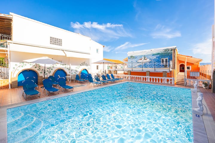 Sea View Studio At Kavos Panorama Hotel - Kavos