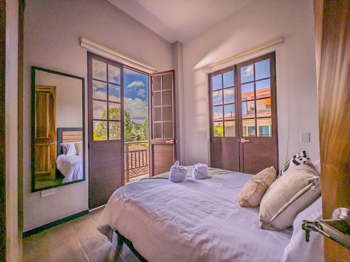 Vista A La Montaña-apto Aroma Café-típico Moderno - Salento