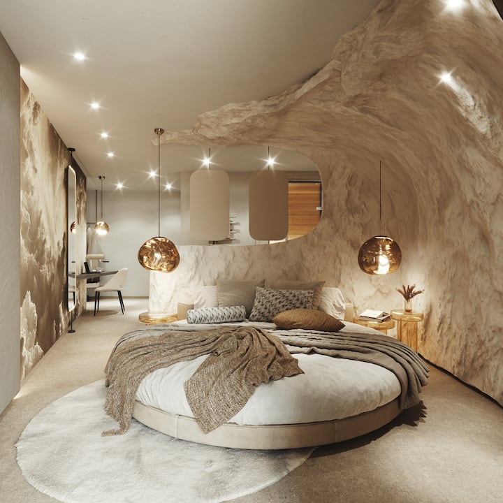 Cave Signature Suite - Private Sauna & Whirlpool - Bruneck