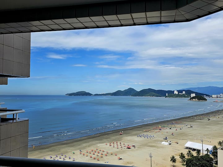 Flat Frente Mar C/ Vaga - Vista Maravilhosa - Brazil