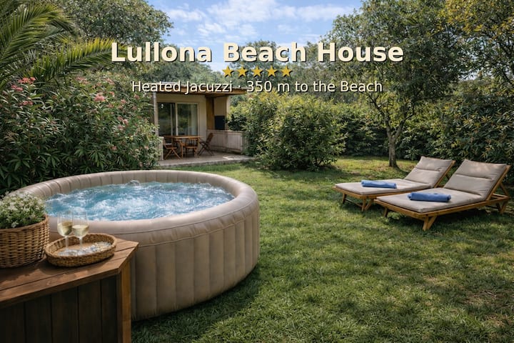 Lullona Beach House "Garden & Jacuzzi Heated" - Plage de Pinarellu