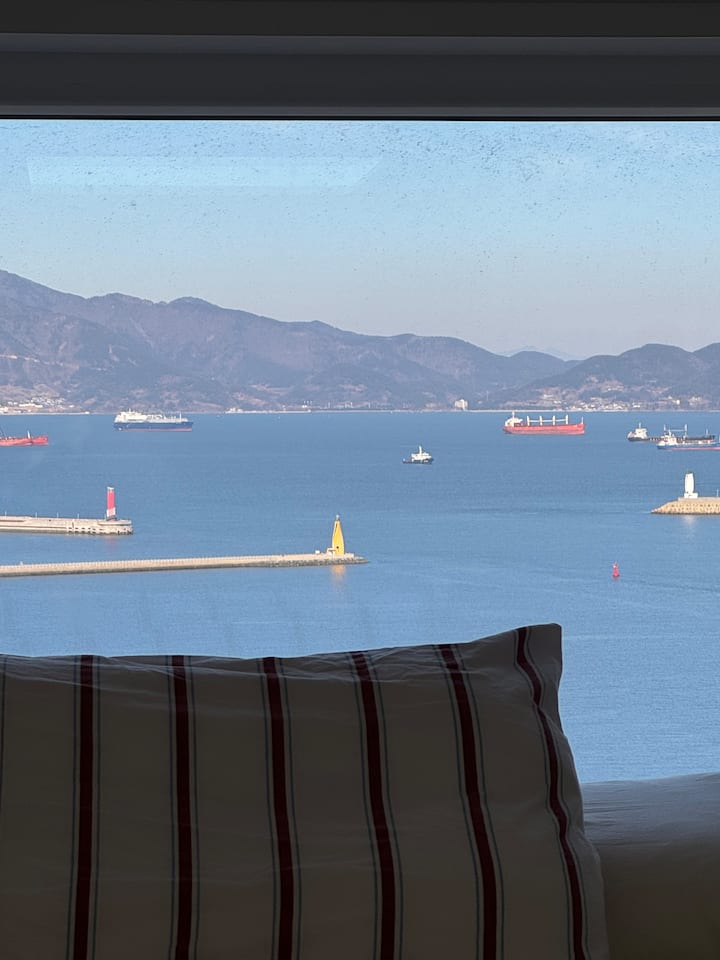 신규/오션뷰/여수엑스포역/오동도/낭만포차/아쿠아리움/편의점/무료주차/Hav Haus - 여수시