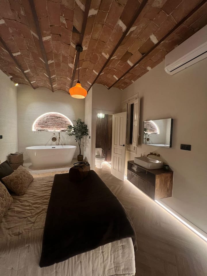 Casa Manuel: 2 Habitaciones, 2 Baños: La Pedrera - Barcelone