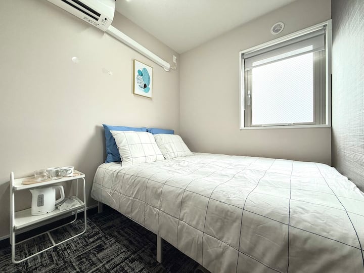 西巢鸭温馨1居2床 5-1｜可住3人·家电全·拎包即住/近大塚站徒步8分钟可达·ts0451 - Ikebukuro