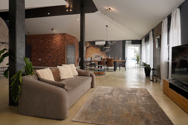 Wohnkultur | Industrial Loft | 6 Pax | Parkplatz - Ladenburg