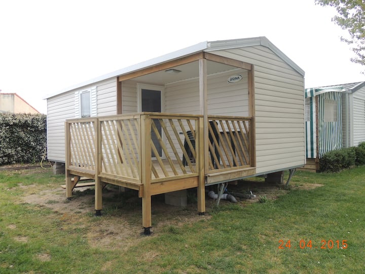 Mobil Home 4 Pers 2 Ch - Saint-Michel-Chef-Chef