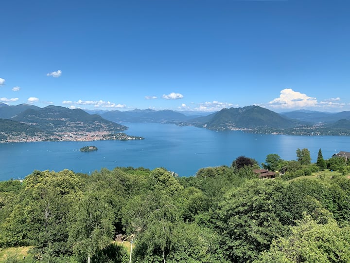 Casa Bella Vista Levo Stunning Lake View & Parking - Stresa